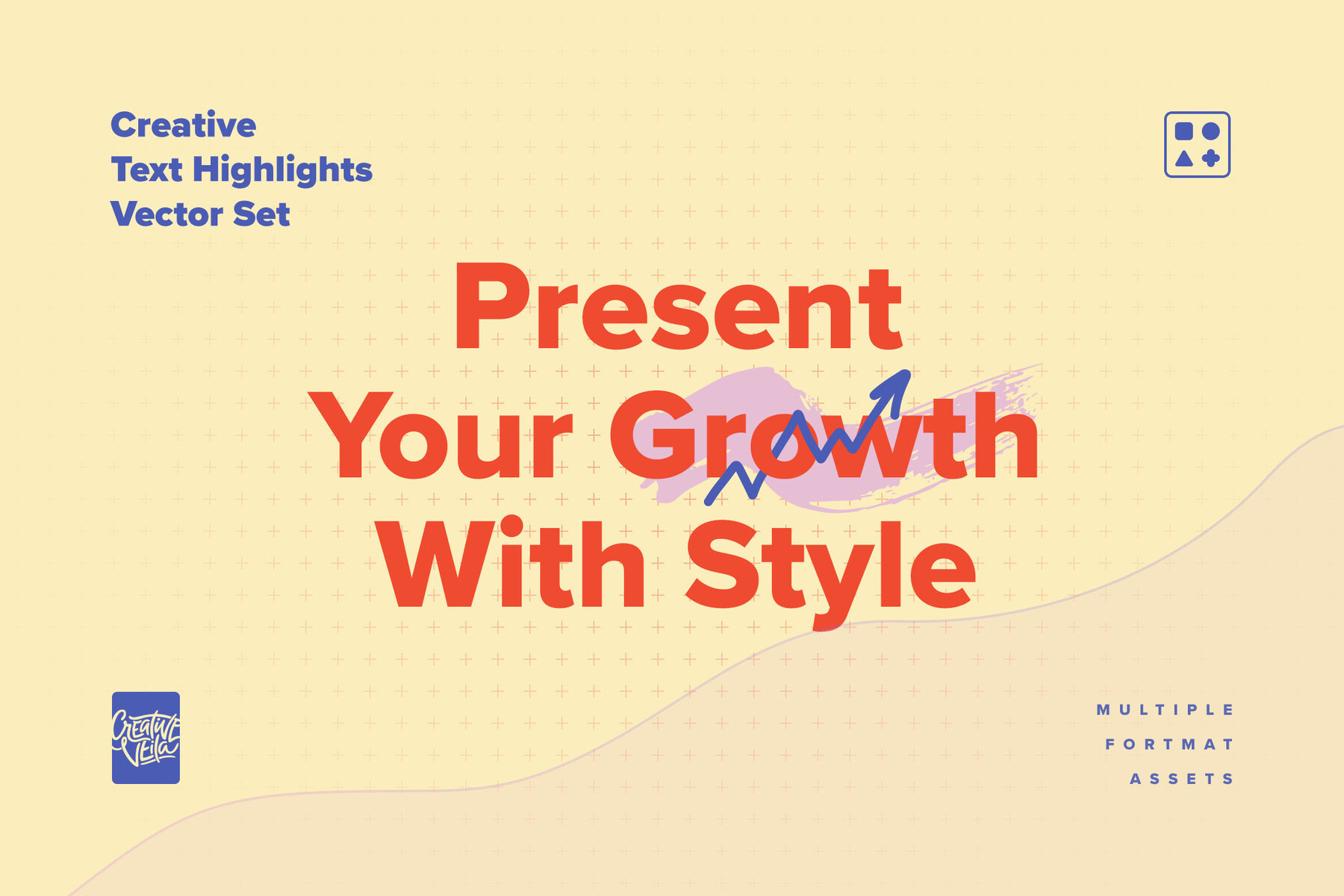 ArtStation - Creative Text Highlights Vector Set | Artworks