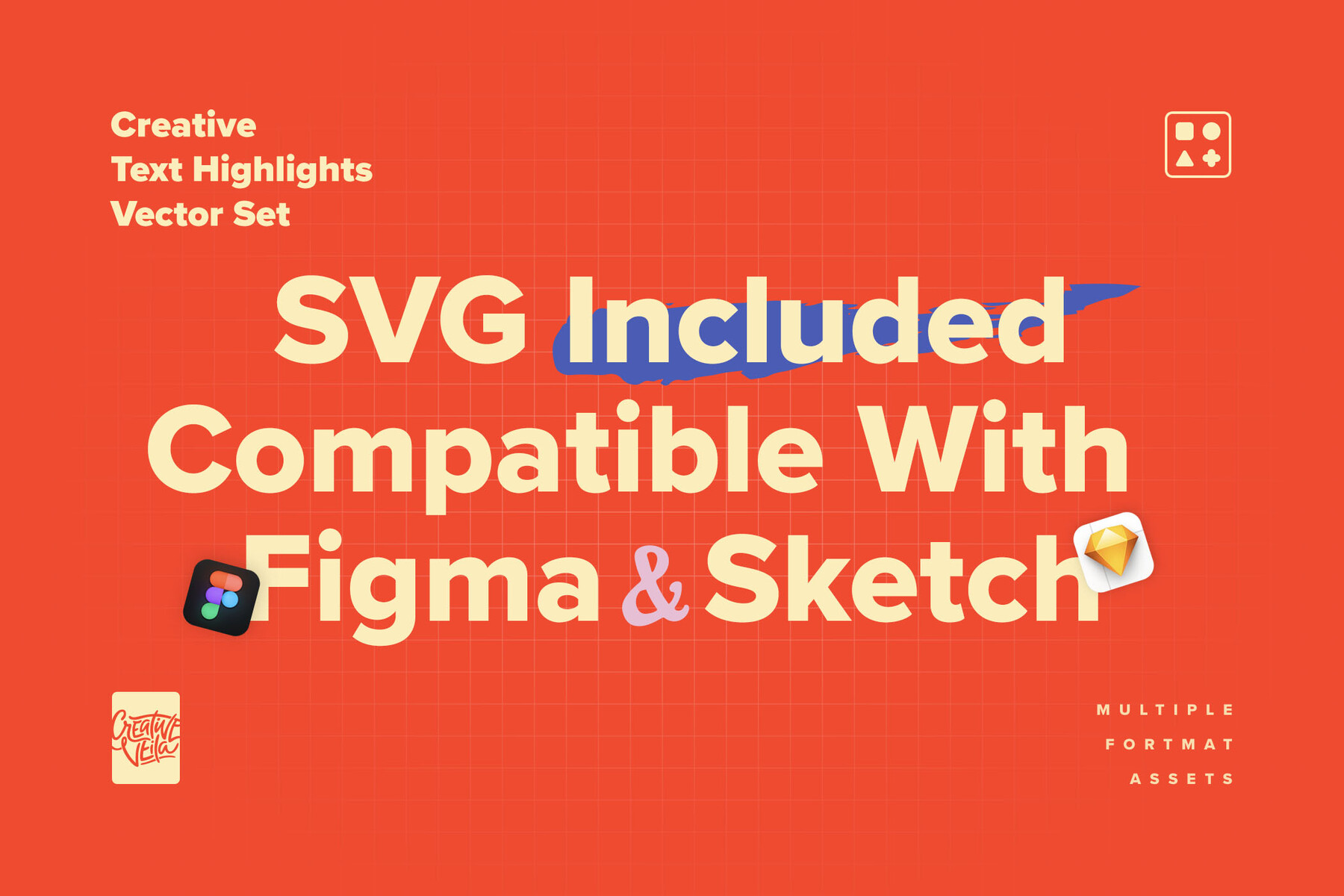 ArtStation - Creative Text Highlights Vector Set | Artworks