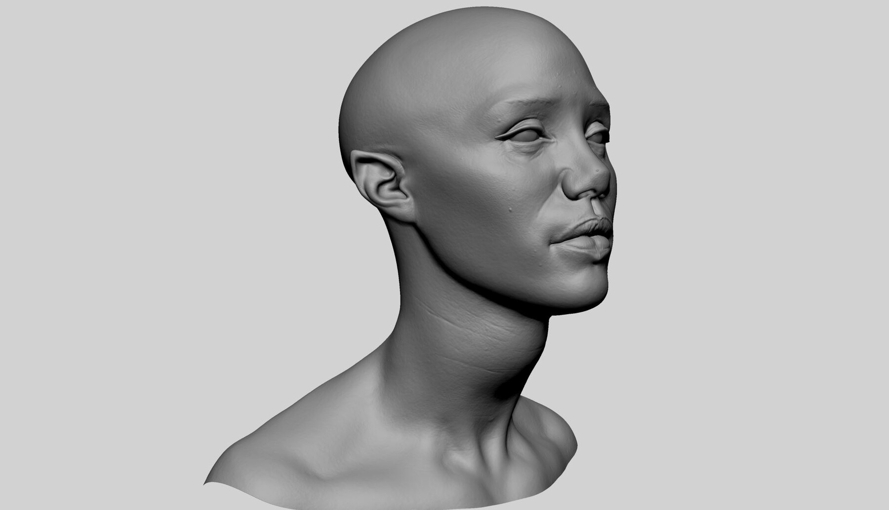 ArtStation - 10 Female Head Models | Resources