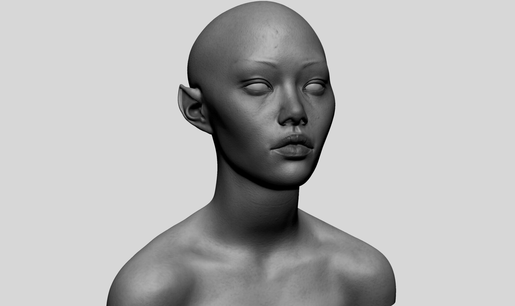 ArtStation - 10 Female Head Models | Resources