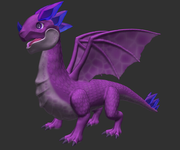 ArtStation - Dragon Cartoon | Resources