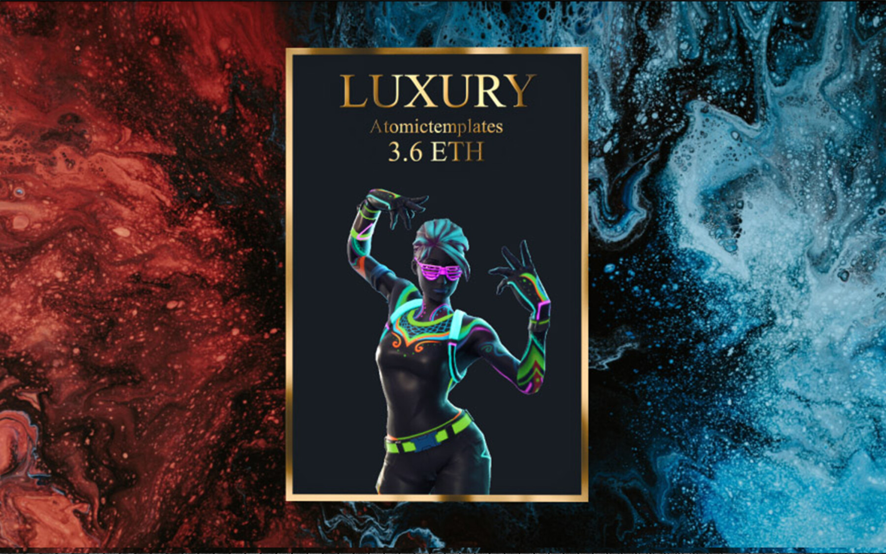 ArtStation - NFT card template after effects 7 in 1 | Artworks