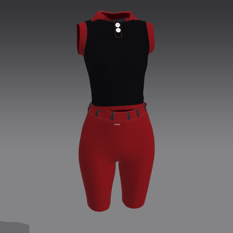 ArtStation - High School Uniform pack x8 | Game Assets