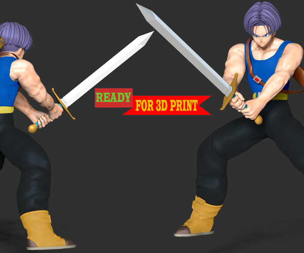 ArtStation - Trunks - Jump Force | Resources