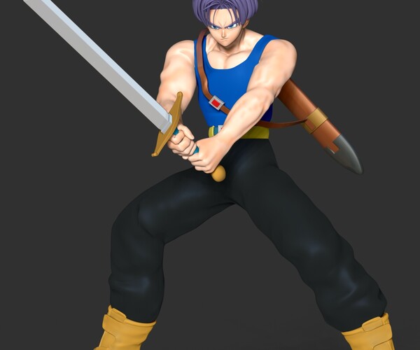 ArtStation - Trunks - Jump Force | Resources