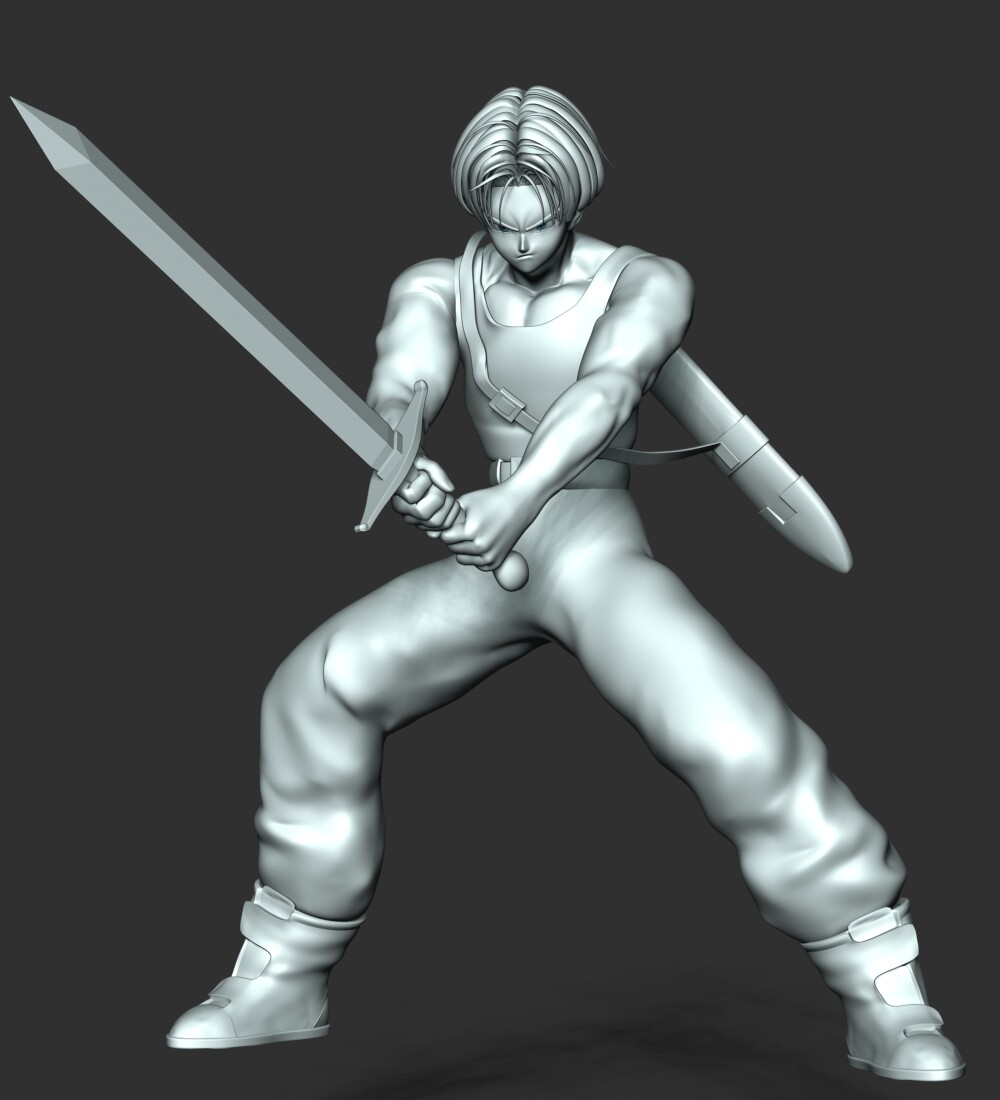 ArtStation - Trunks - Jump Force | Resources