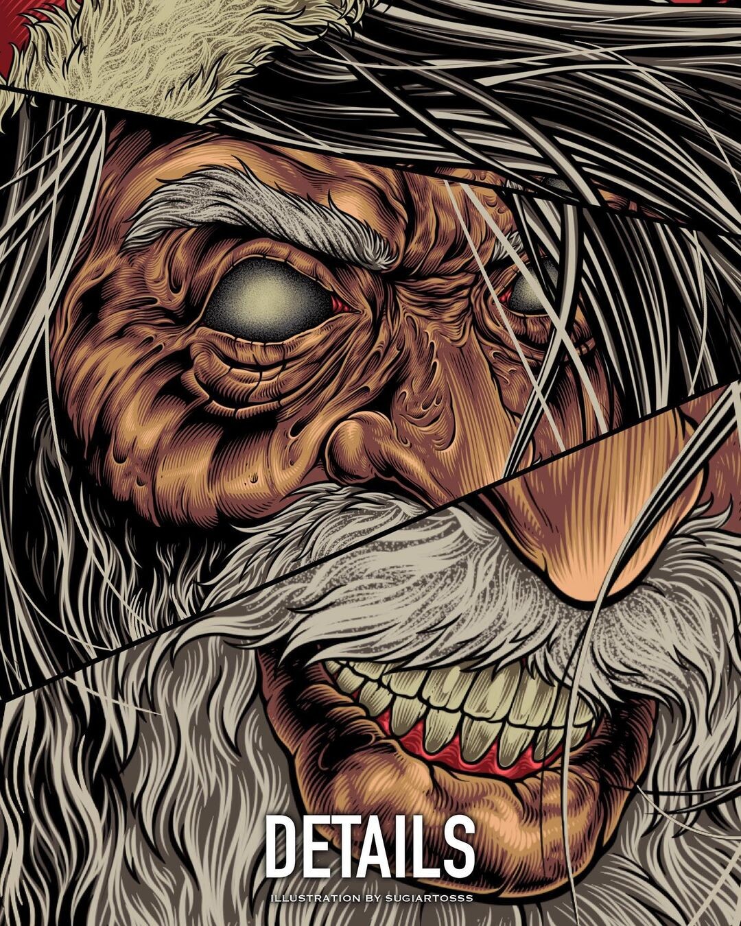 ArtStation - BAD SANTA ARTWORK DESIGN | Artworks