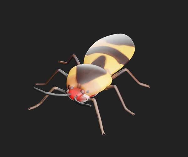 ArtStation - Bug 3D Model | Resources