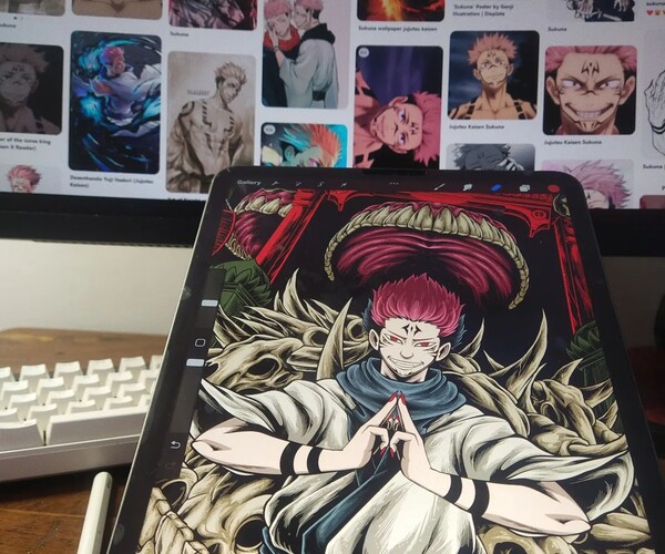 ArtStation - SUKUNA ARTWORK DESIGN | Artworks