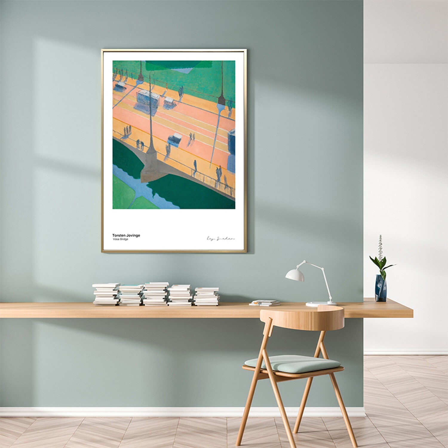 ArtStation - Mid-Century Modern Exhibition Poster | Resources