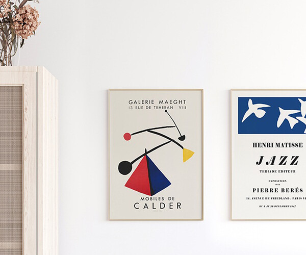 ArtStation - Masterpiece Vintage Exhibition Poster | Resources