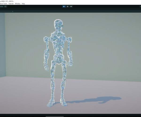 Artstation Unity Vfx Freezing Effect Game Assets