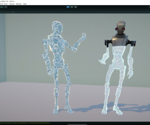 ArtStation - Unity VFX - Freezing Effect | Game Assets