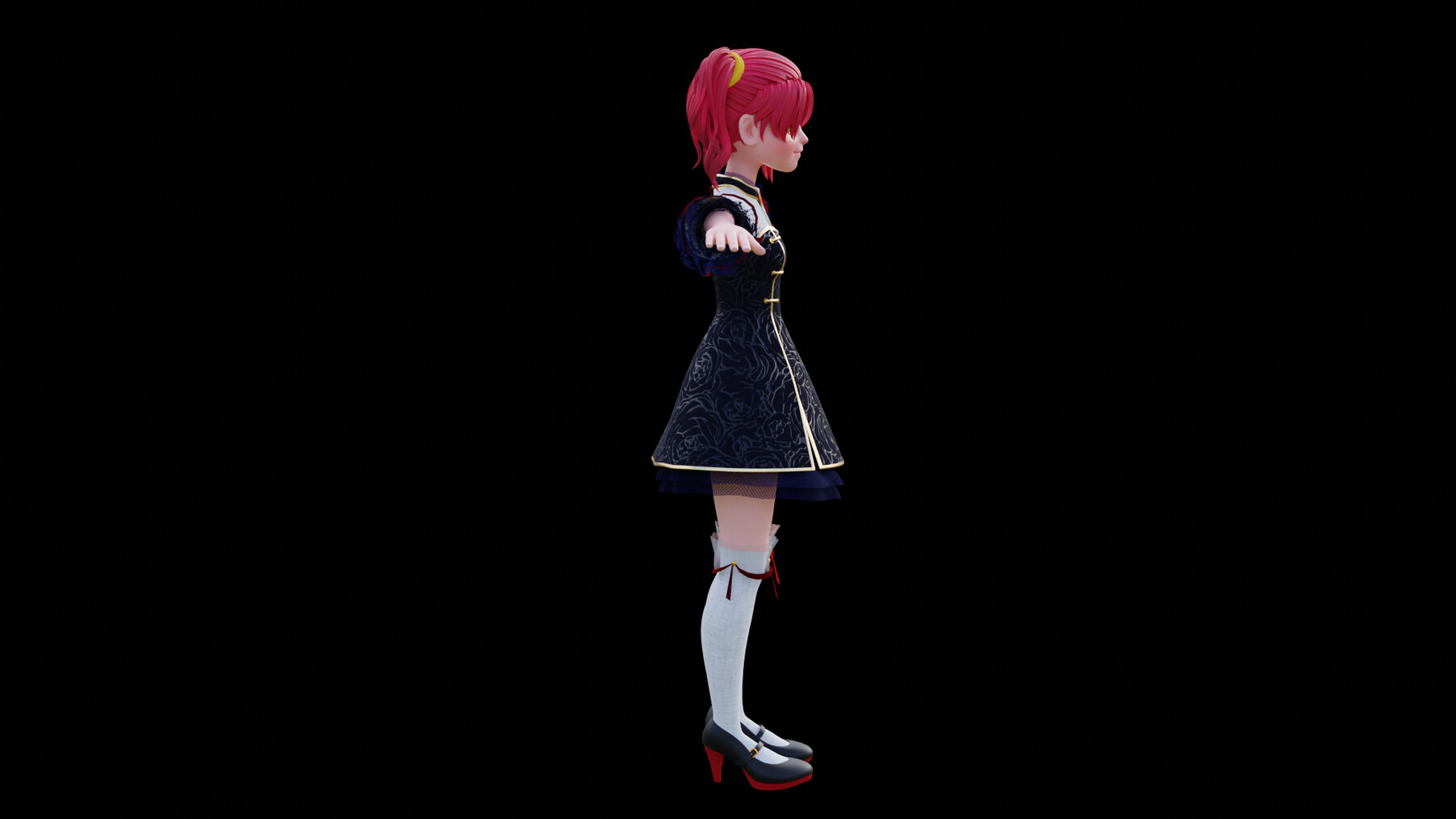 ArtStation - Girl - FULLY RIGGED | Game Assets