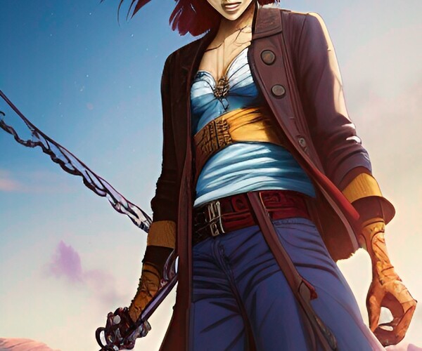 ArtStation - pirate girlfriend 5900 jpg pack wombo art | Artworks