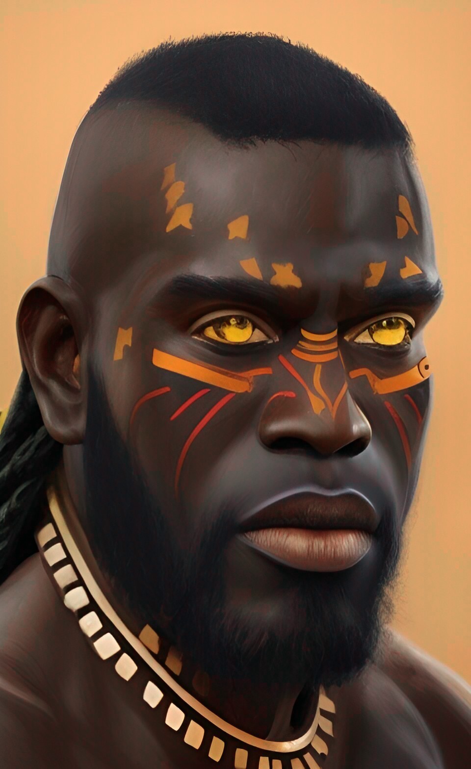 ArtStation - Ogun with large iron spears 13100 jpg pack wombo art | Artworks