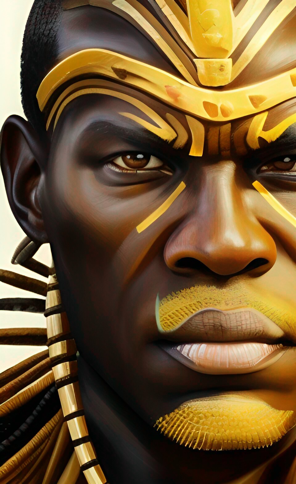 ArtStation - Ogun with large iron spears 13100 jpg pack wombo art | Artworks