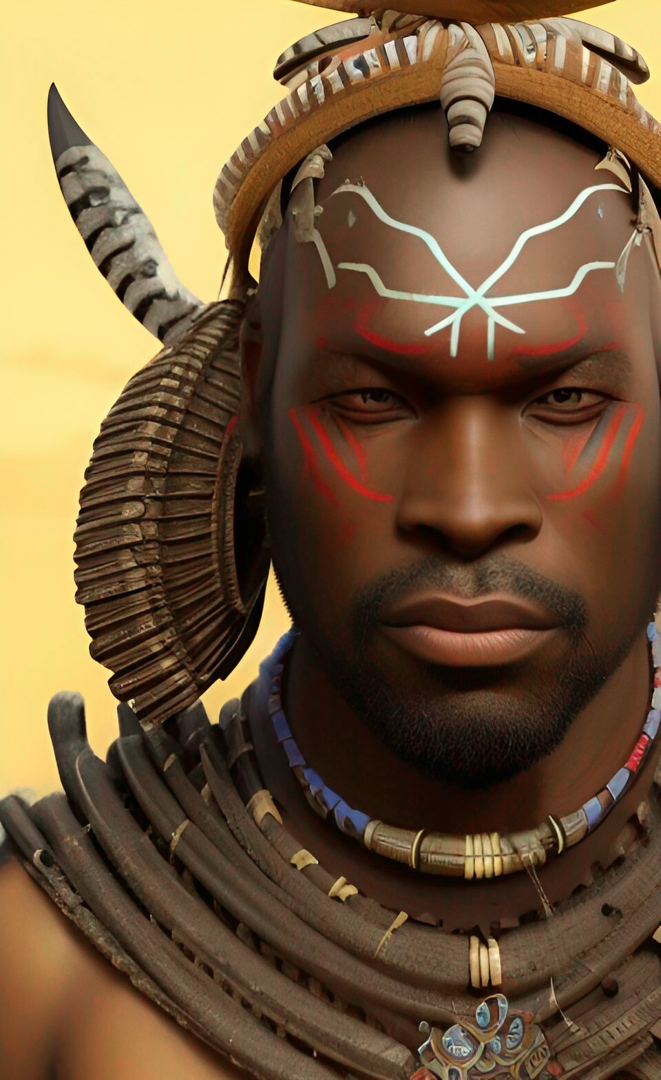 ArtStation - Ogun with large iron spears 13100 jpg pack wombo art | Artworks