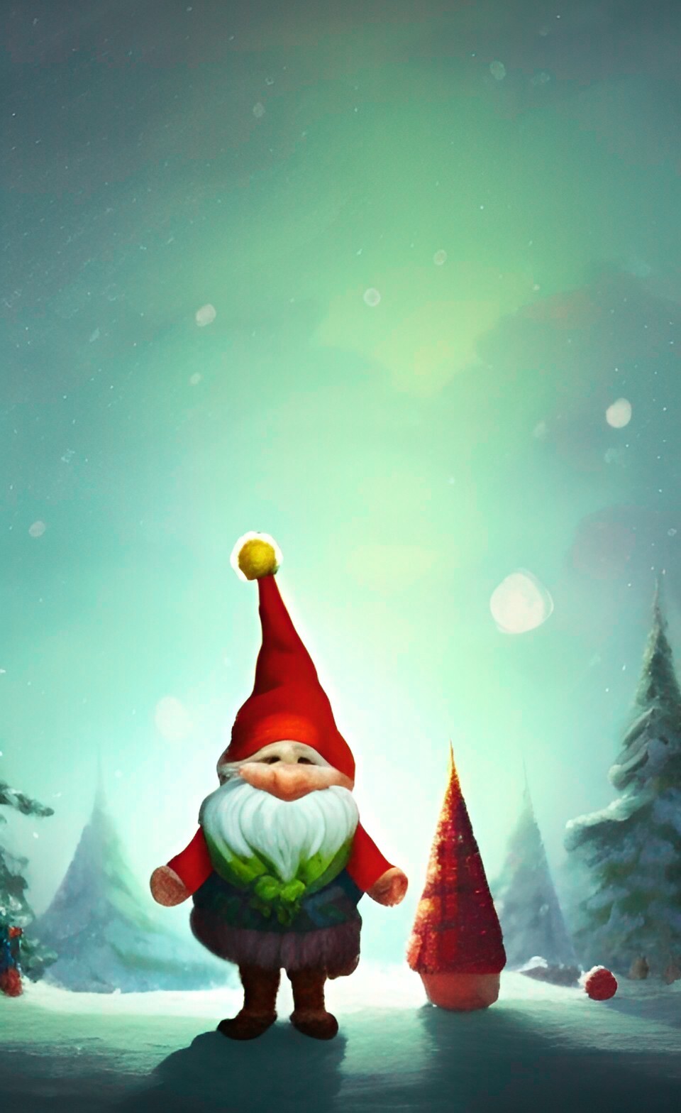 ArtStation - gnomes in winter 6200 jpg pack wombo art | Artworks