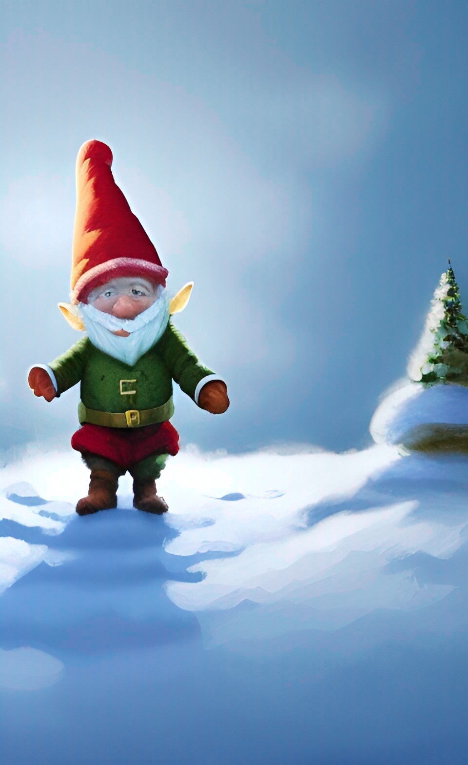 ArtStation - gnomes in winter 6200 jpg pack wombo art | Artworks