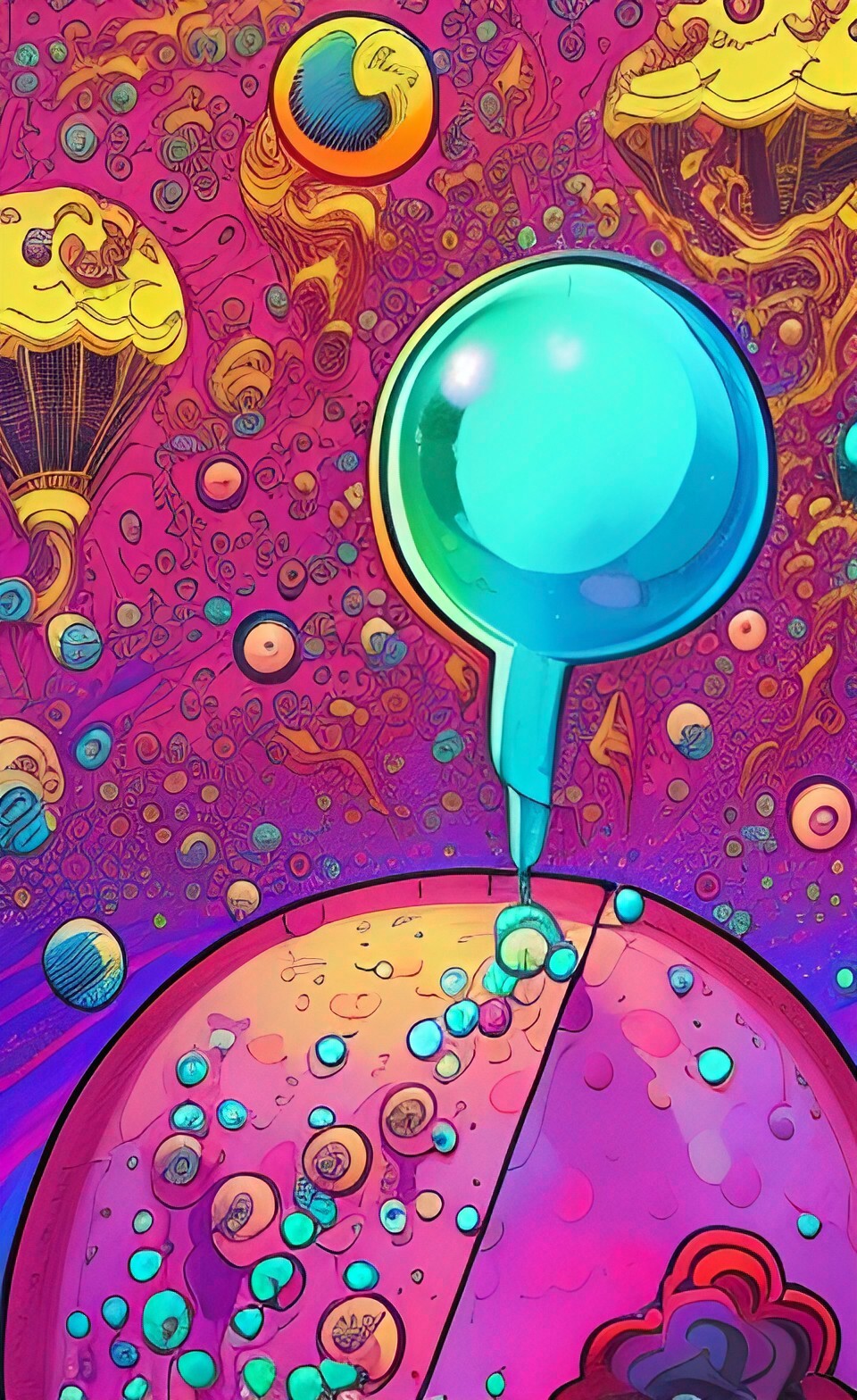 ArtStation - bubble bubble head 7800 jpg pack wombo art | Artworks