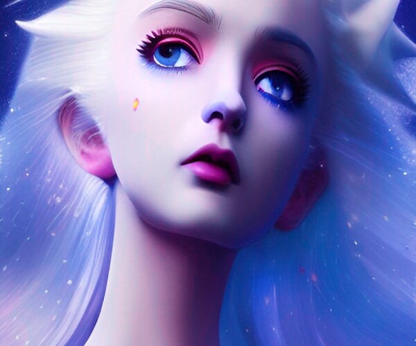 ArtStation - firework festival at riverbank, white hair goddess 6300 ...