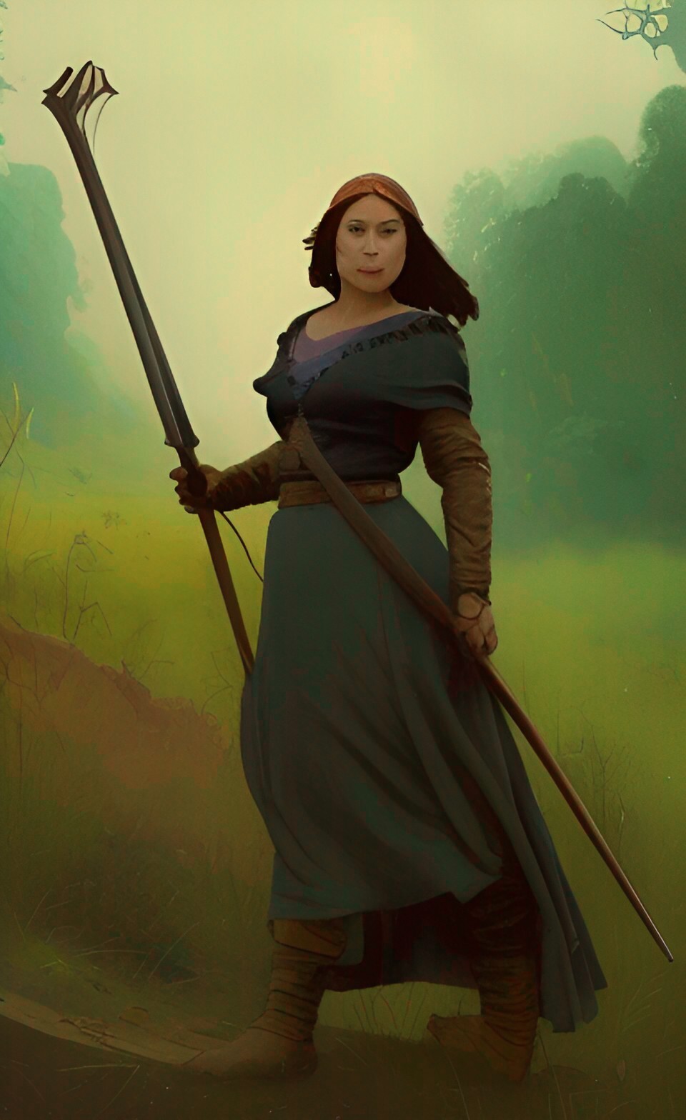 ArtStation - medieval chubby beautiful hunter girl 5800 jpg pack wombo ...