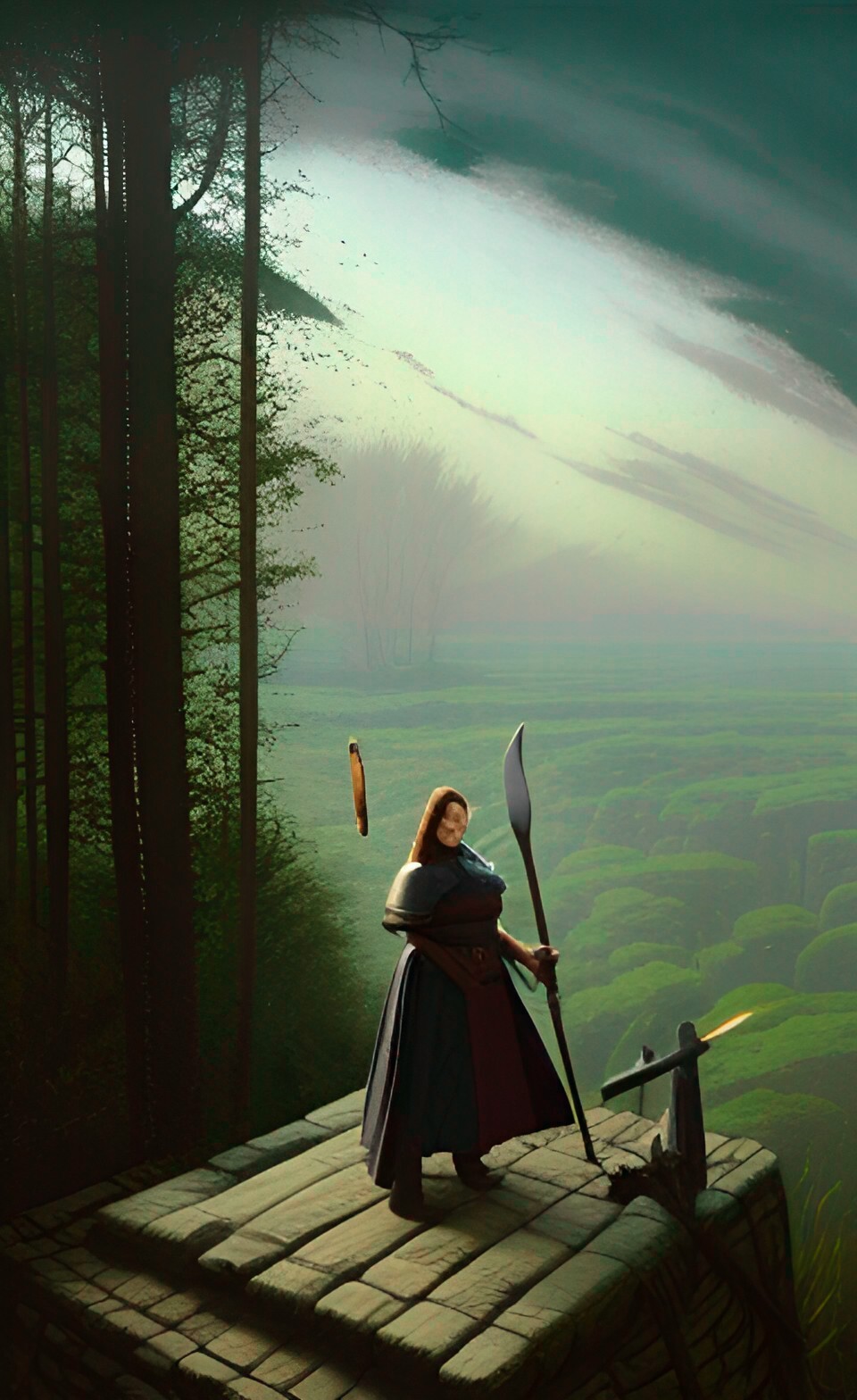 ArtStation - medieval chubby beautiful hunter girl 5800 jpg pack wombo art | Artworks