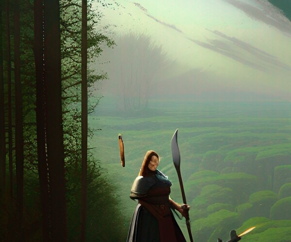ArtStation - medieval chubby beautiful hunter girl 5800 jpg pack wombo ...