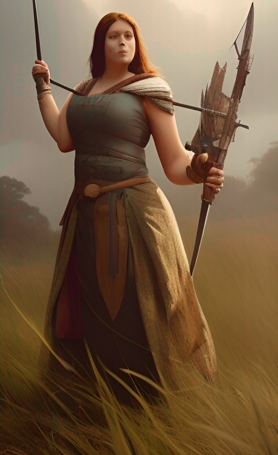 ArtStation - medieval chubby beautiful hunter girl 5800 jpg pack wombo ...
