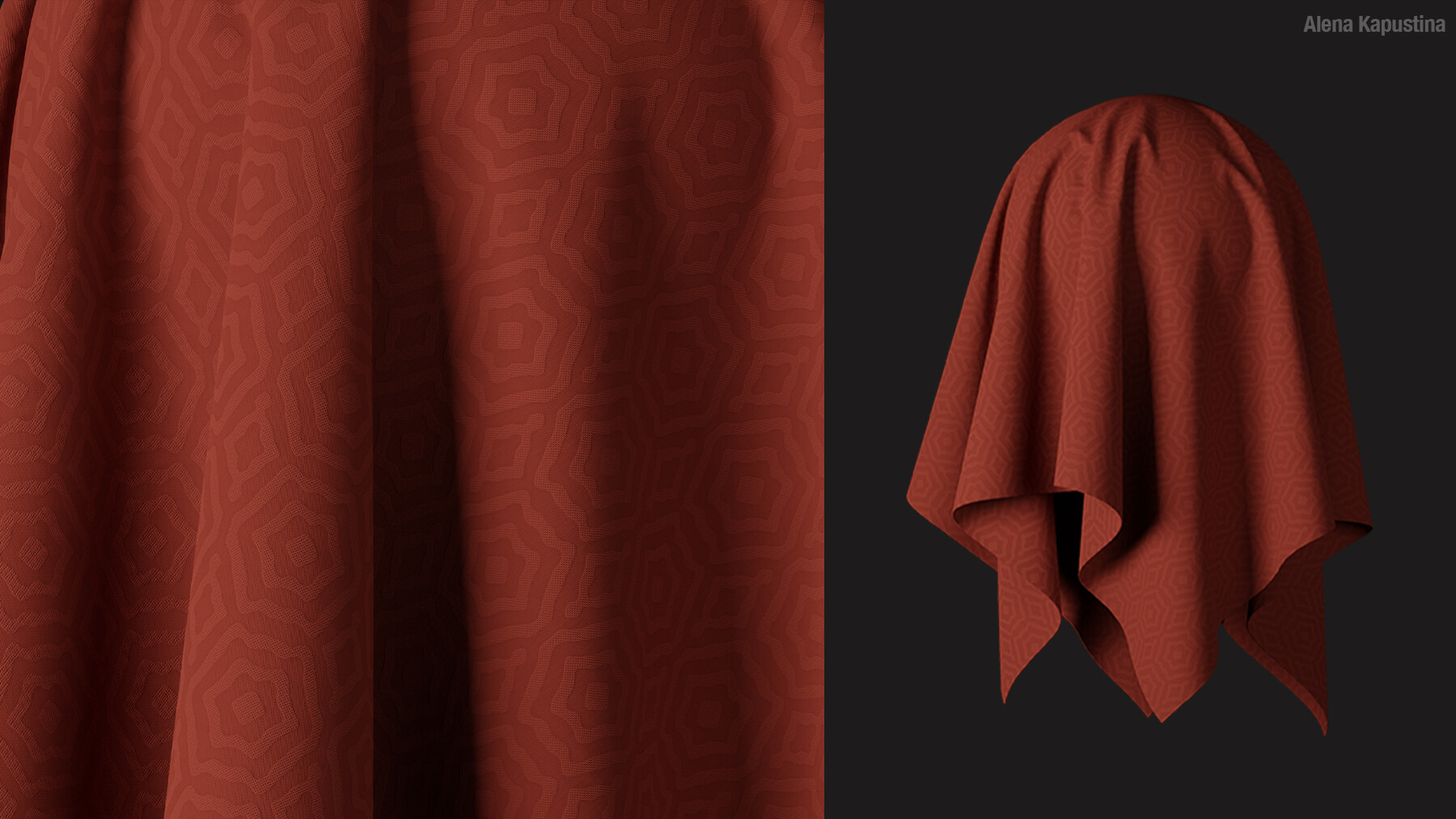 ArtStation - 10 Textures of Japanese traditional fabrics / SBSAR / PNG | Resources