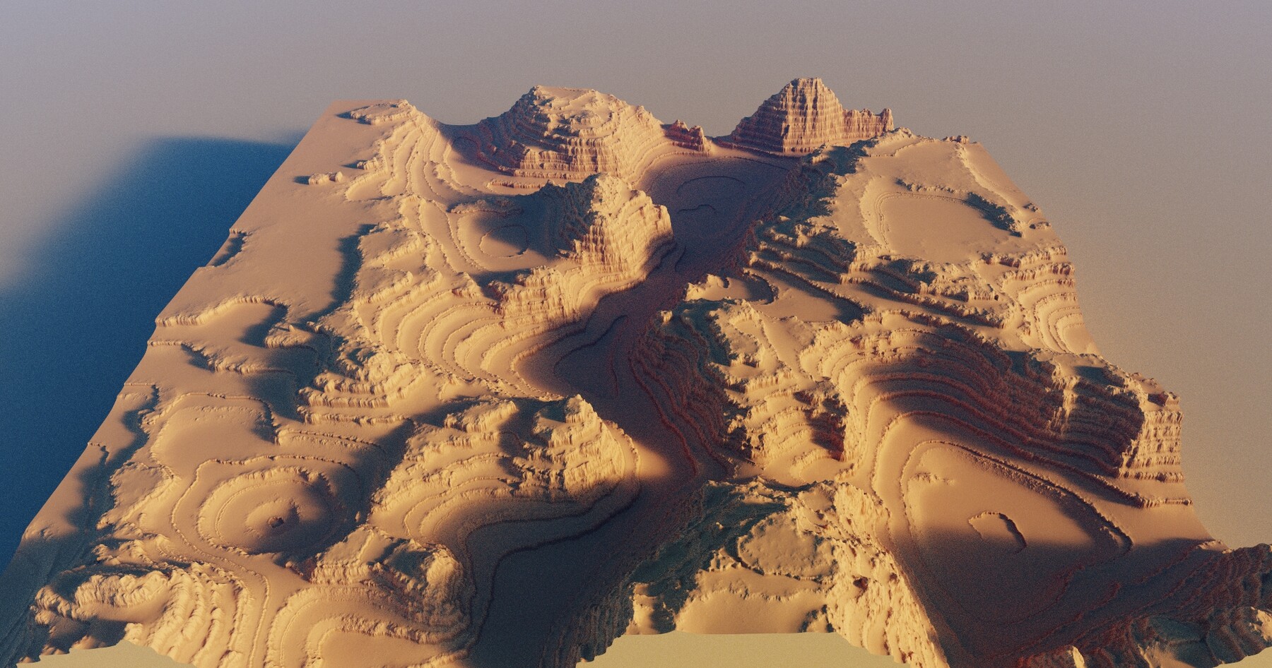 ArtStation - Terrain Collection - 05 Desert Canyon-01 | Game Assets