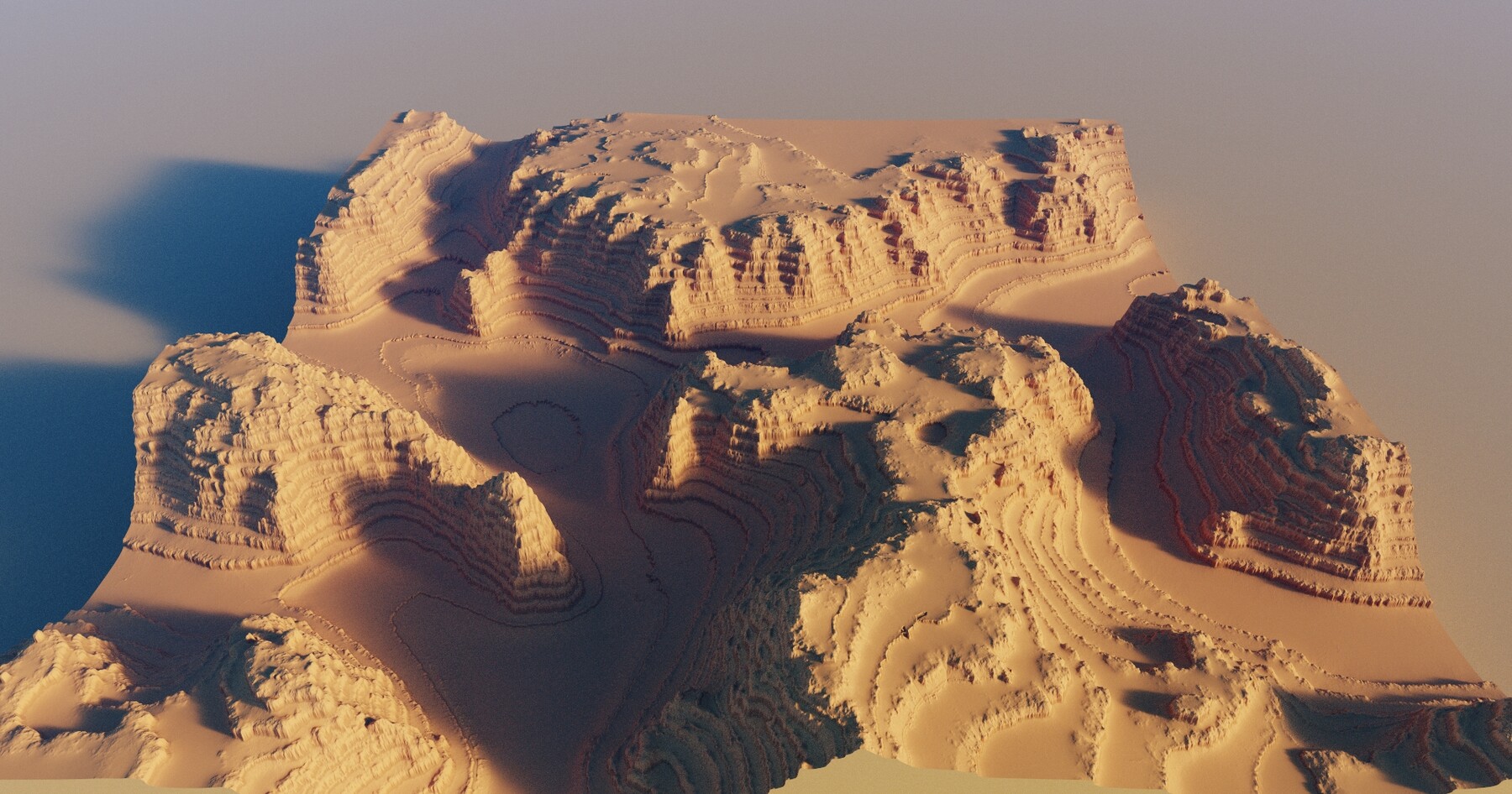 ArtStation - Terrain Collection - 05 Desert Canyon-01 | Game Assets