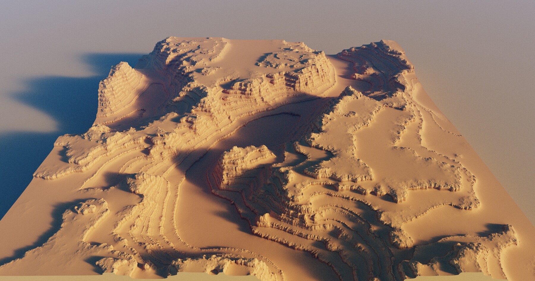 ArtStation - Terrain Collection - 05 Desert Canyon-01 | Game Assets
