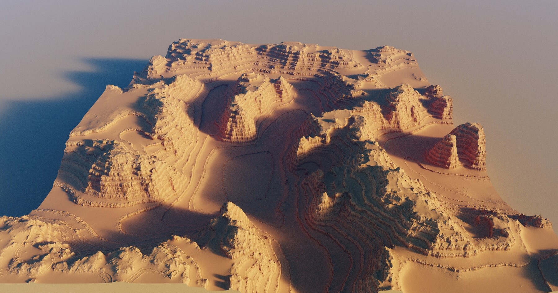 ArtStation - Terrain Collection - 05 Desert Canyon-01 | Game Assets