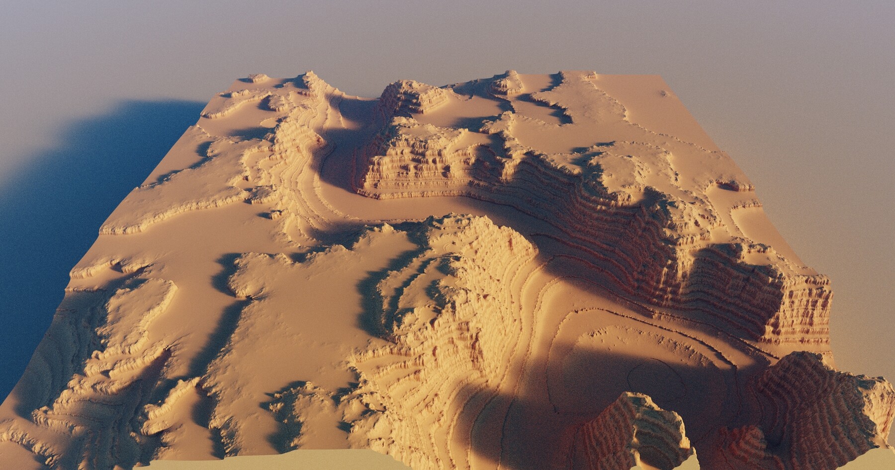 ArtStation - Terrain Collection - 05 Desert Canyon-01 | Game Assets