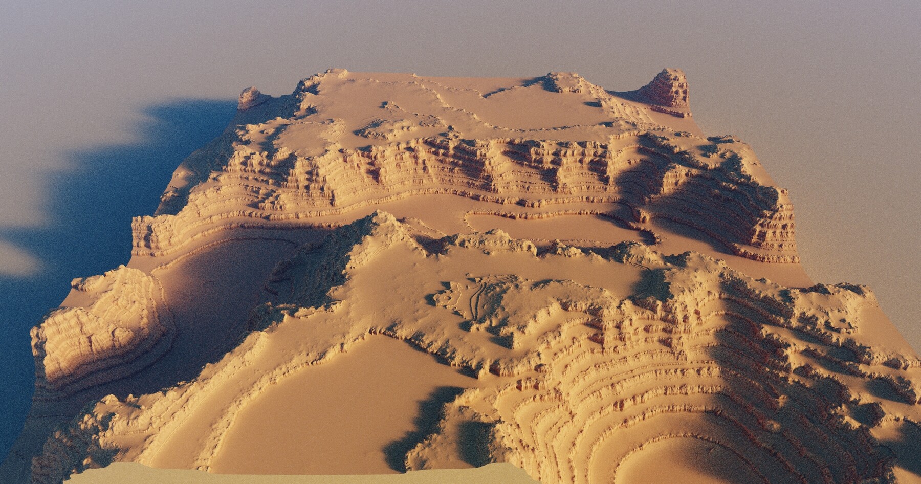 ArtStation - Terrain Collection - 05 Desert Canyon-01 | Game Assets