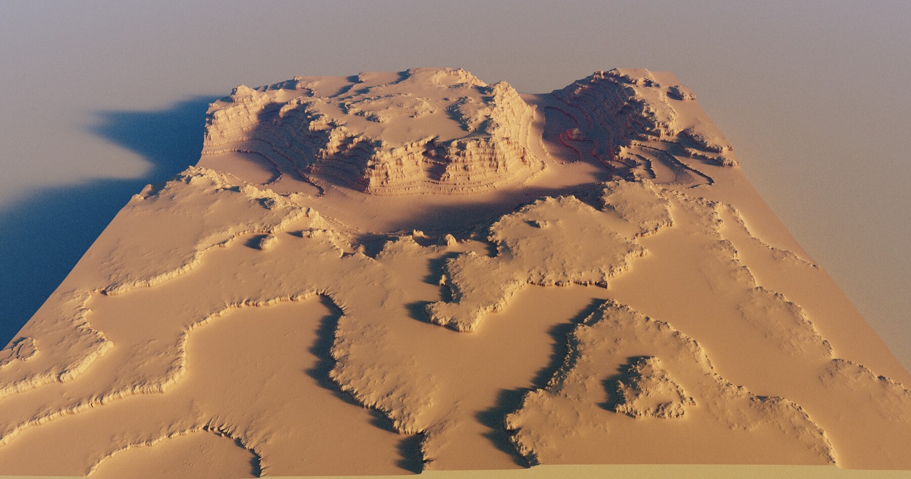 ArtStation - Terrain Collection - 05 Desert Canyon-01 | Game Assets