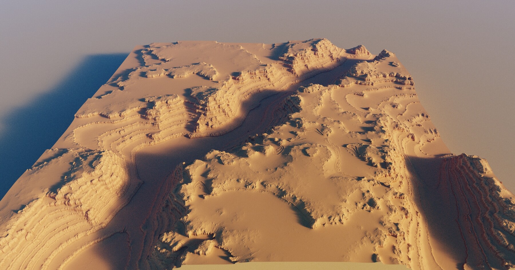 ArtStation - Terrain Collection - 05 Desert Canyon-01 | Game Assets