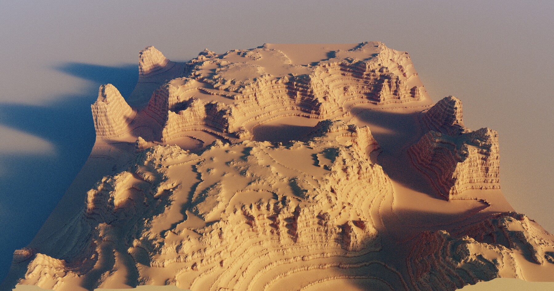 ArtStation - Terrain Collection - 05 Desert Canyon-01 | Game Assets
