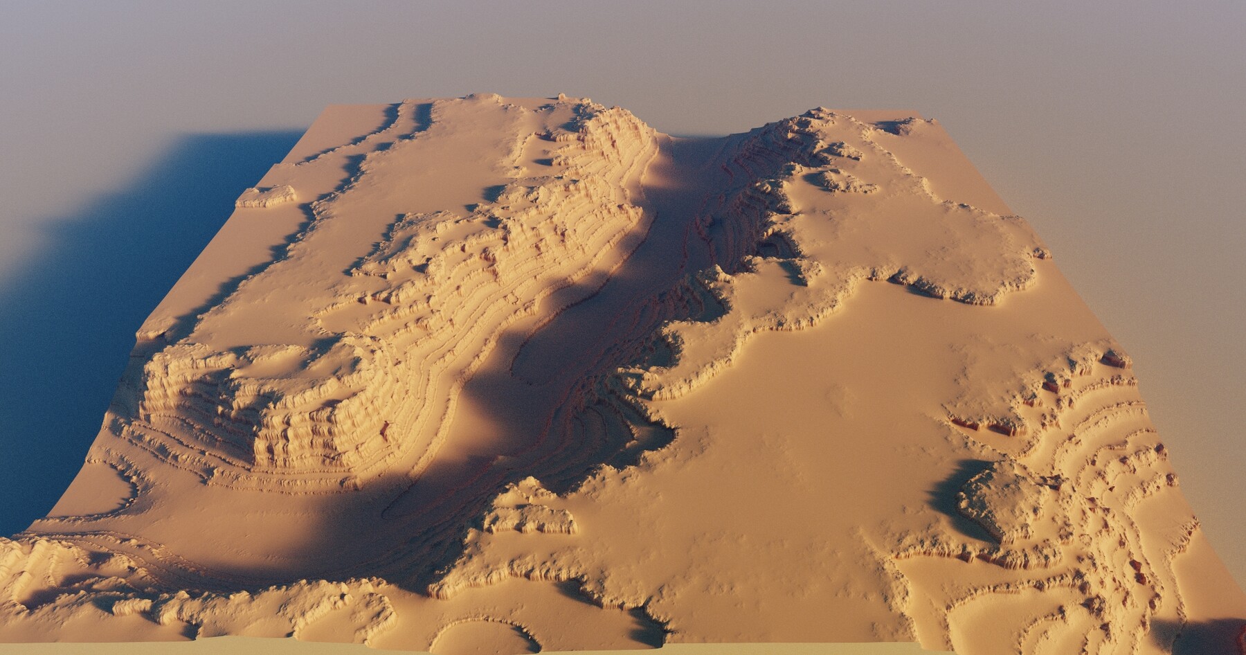 ArtStation - Terrain Collection - 05 Desert Canyon-01 | Game Assets