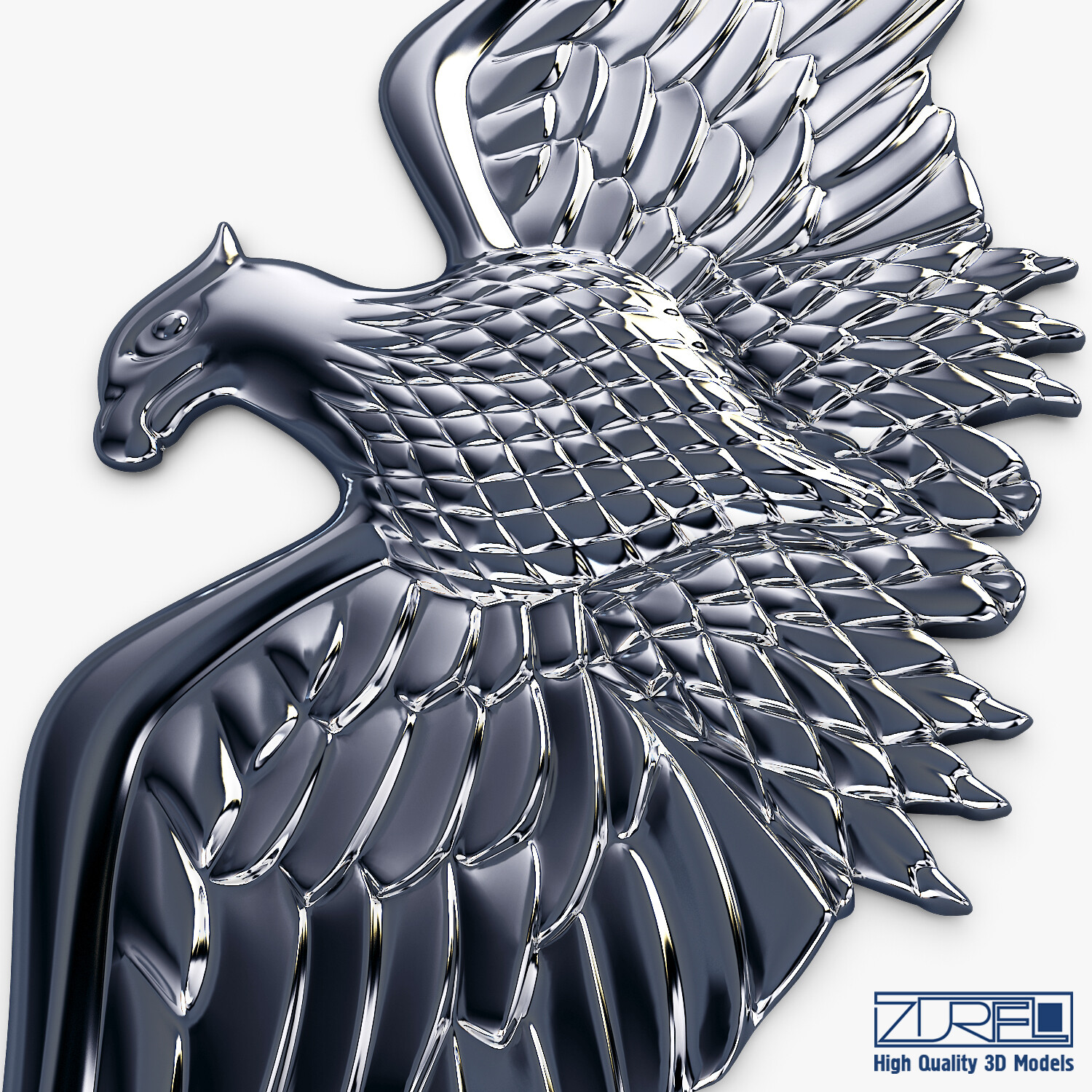 ArtStation - Eagle Insignia Chrome | Resources