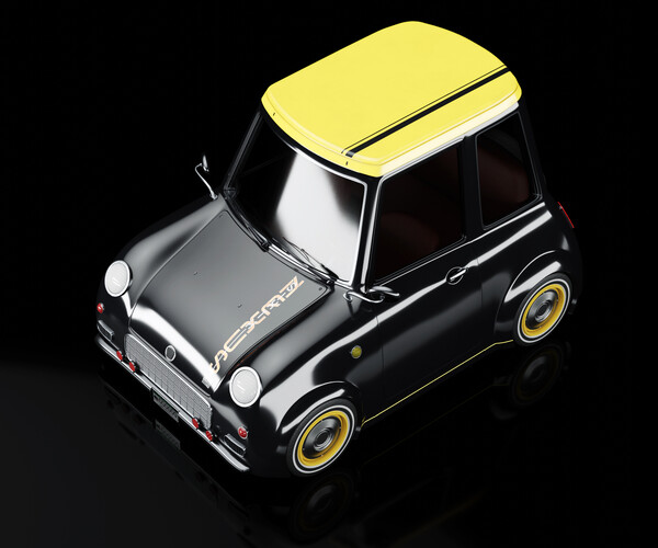 ArtStation - mini car cartoonish style high detail ready for game ...