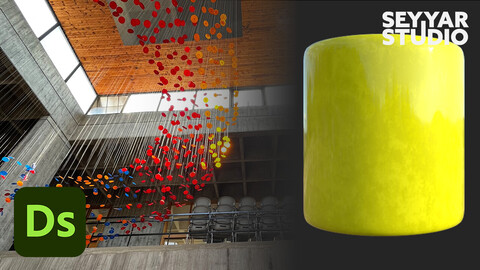 ArtStation - Stylized Blue Metallic Texture - Substance Designer | Game ...