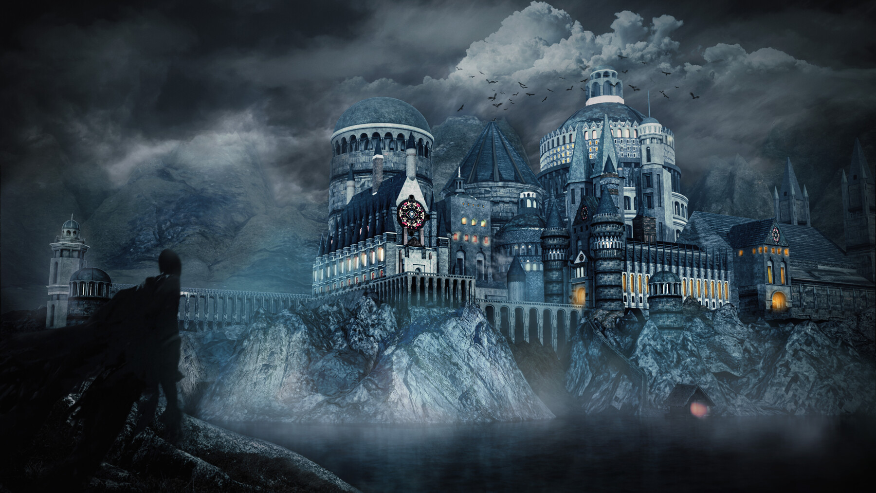 ArtStation - SPOOKY CASTLE | Artworks