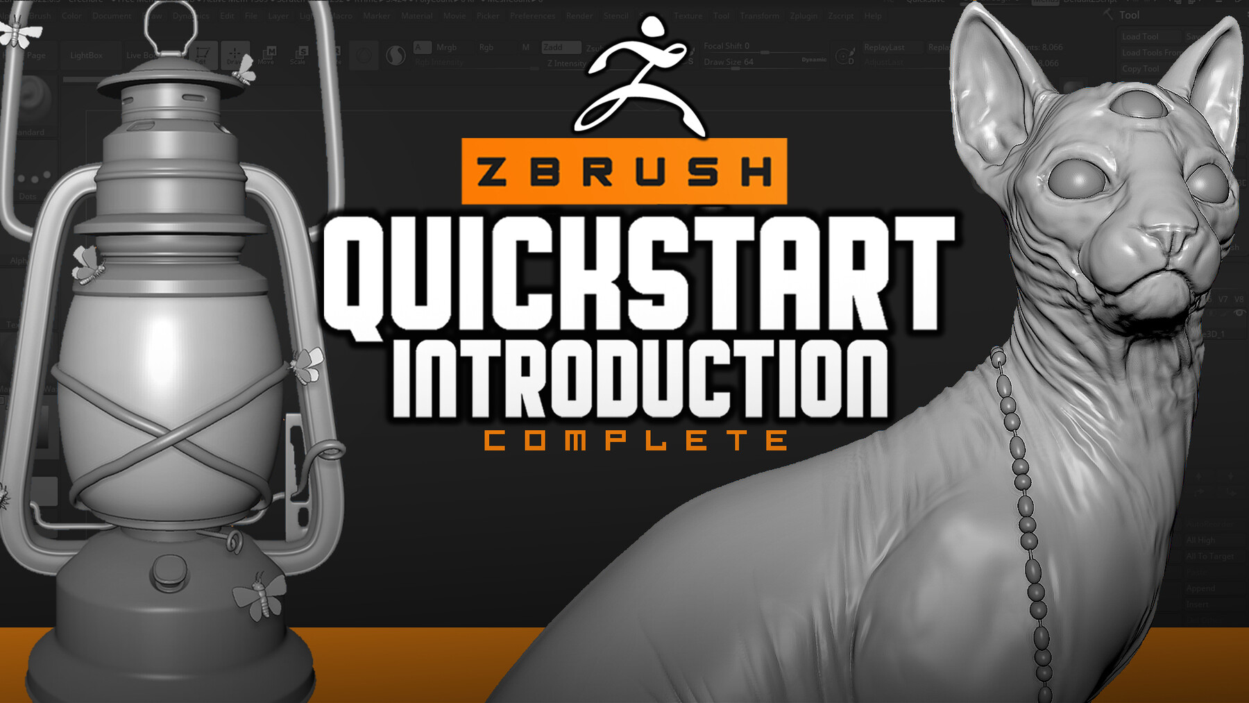 ArtStation - ZBrush QuickStart Introduction (Complete) | Tutorials