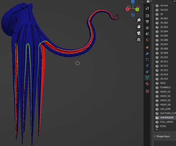 ArtStation - Octopus Base Mesh | Game Assets