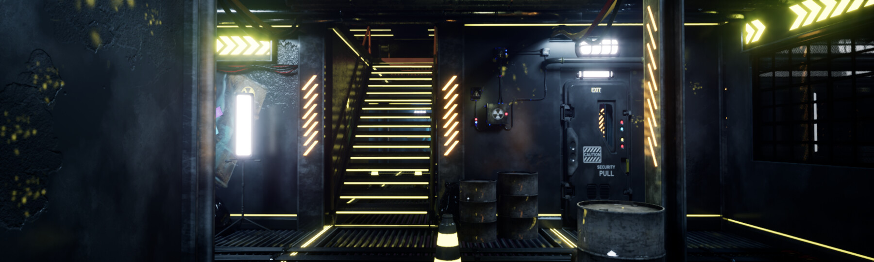 ArtStation - Sci-fi Environment Engine Room For UE5 | Game Assets