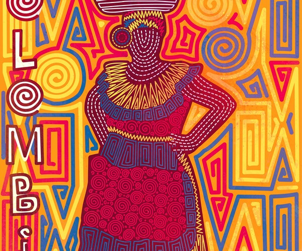 ArtStation - Colombian Mola Art - Arte Mola Colombiano | Artworks