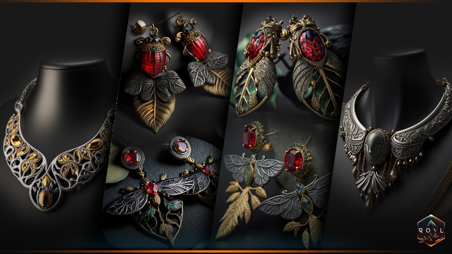 ArtStation - 353 Accessory _ Necklace references ( Gaming Jewelry ) Vol ...